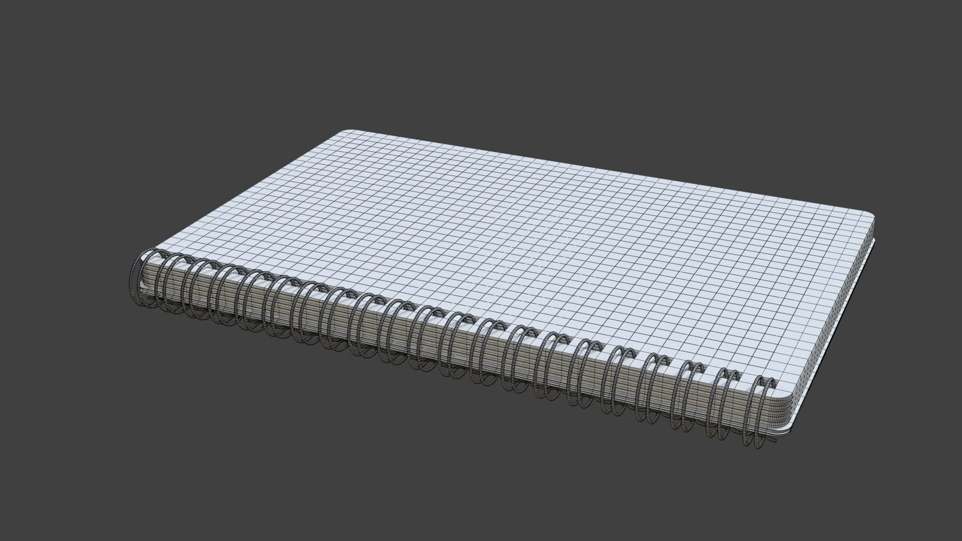 Notebook 3D Model - TurboSquid 1783315