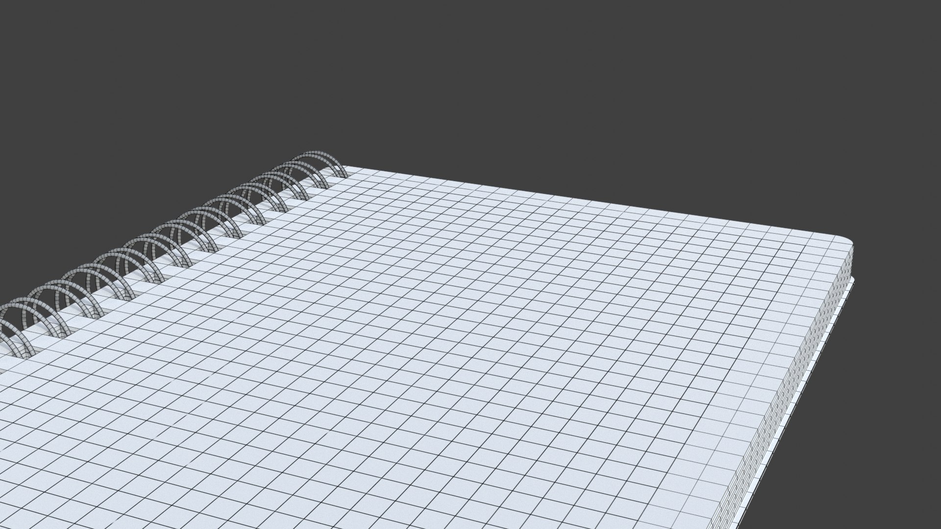 Notebook 3D Model - TurboSquid 1783315