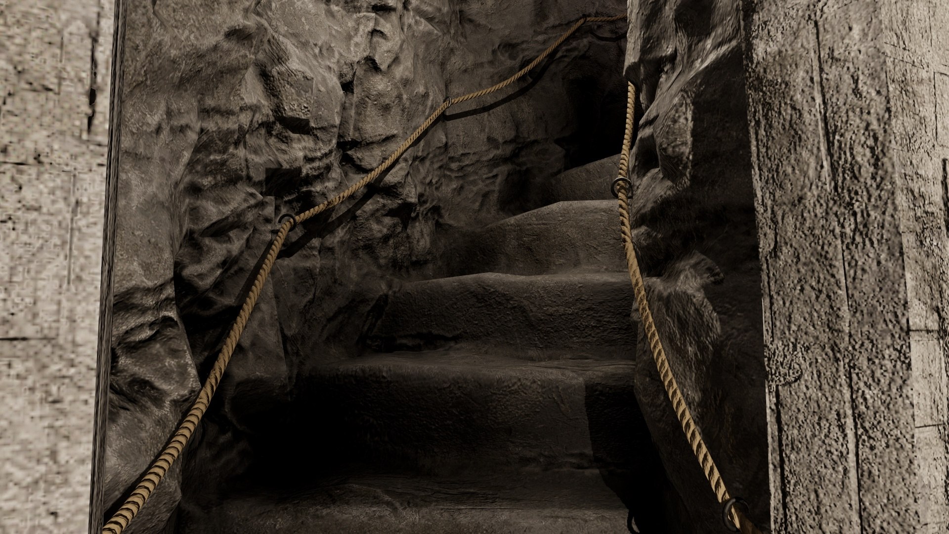 Dungeon Ascent Interior Scene Model - TurboSquid 1763024