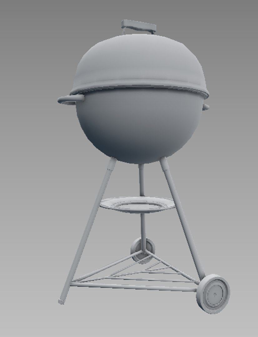 3D Grill Model - TurboSquid 1206531