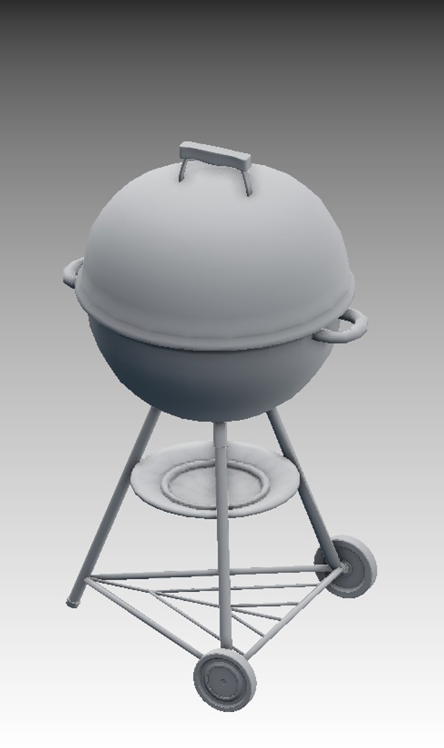 3D Grill Model - TurboSquid 1206531