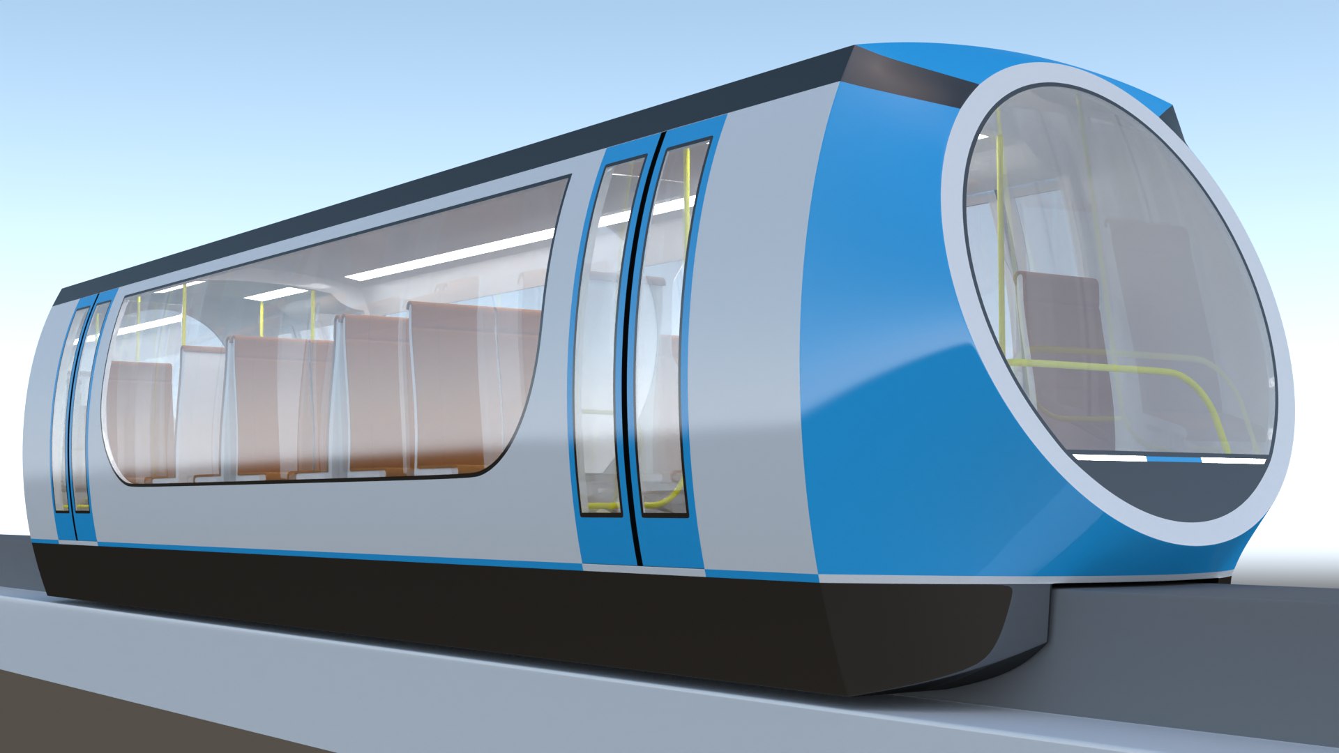 3D Future Trains Collection - TurboSquid 1911356