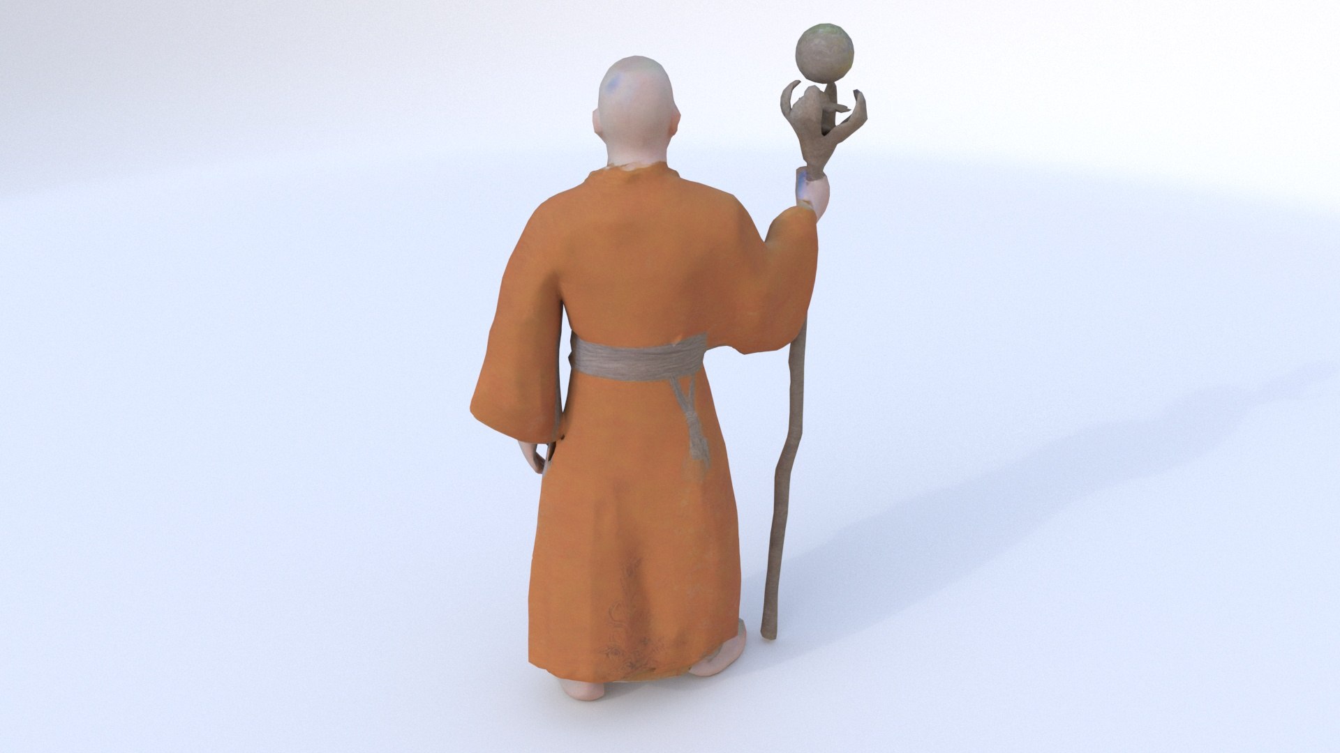 Monk 2 3D Model - TurboSquid 2331151