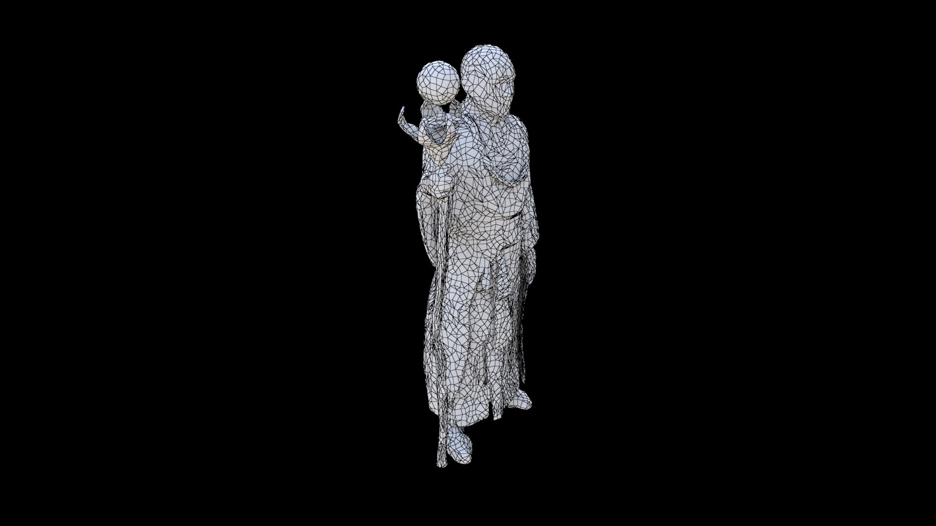 Monk 2 3D Model - TurboSquid 2331151