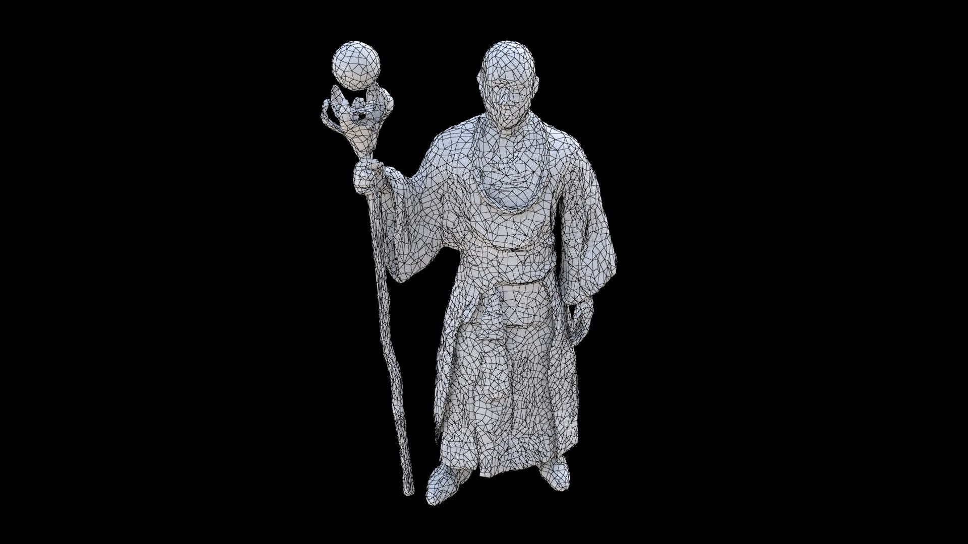 Monk 2 3D Model - TurboSquid 2331151