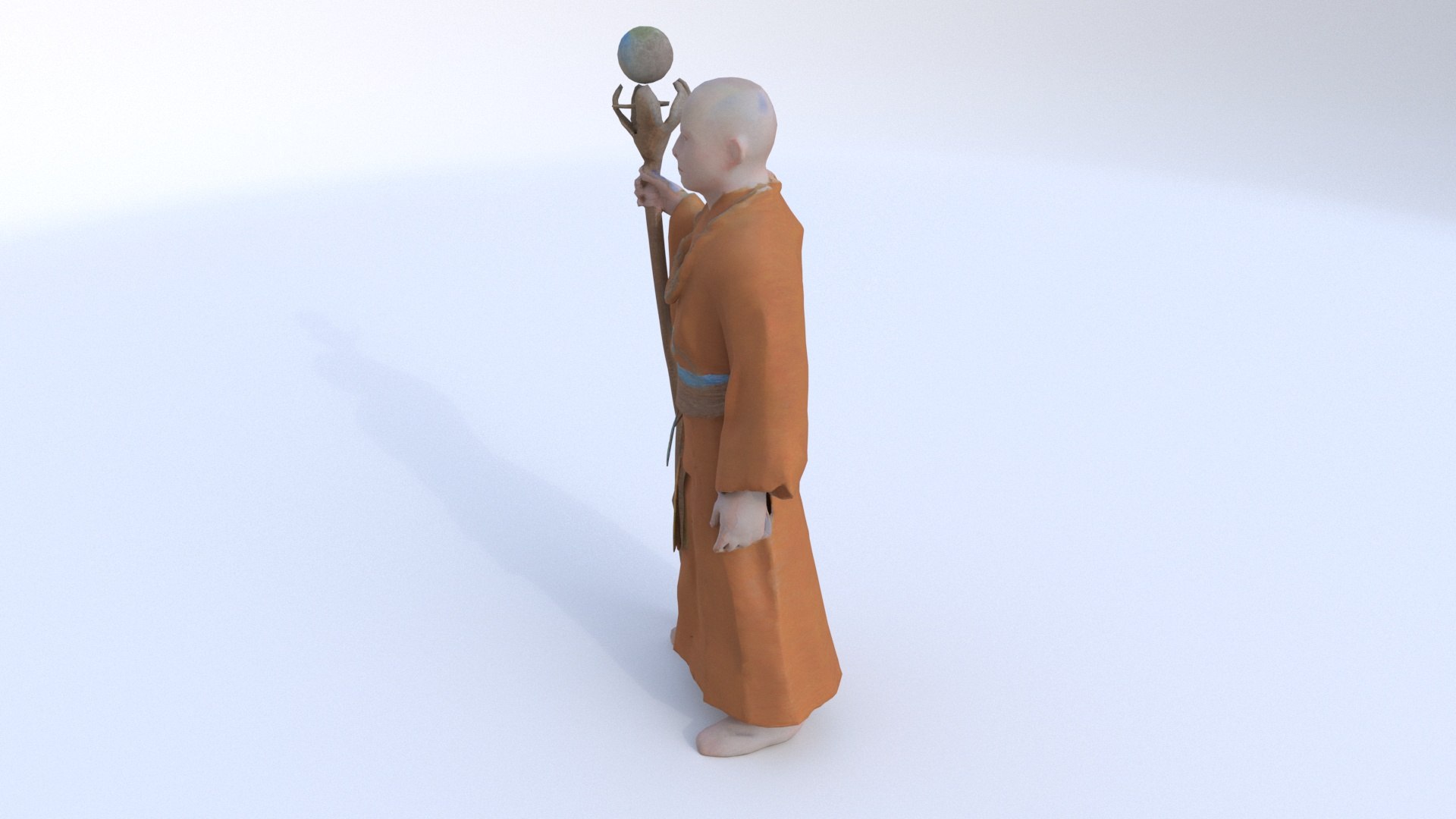 Monk 2 3D Model - TurboSquid 2331151
