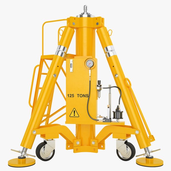3D aircraft tripod jack - TurboSquid 1253450