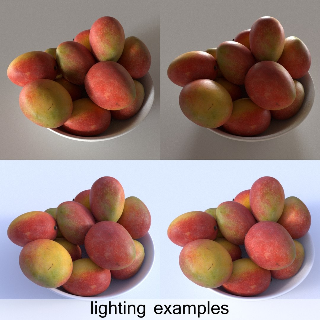 3d Mango Fruit Model