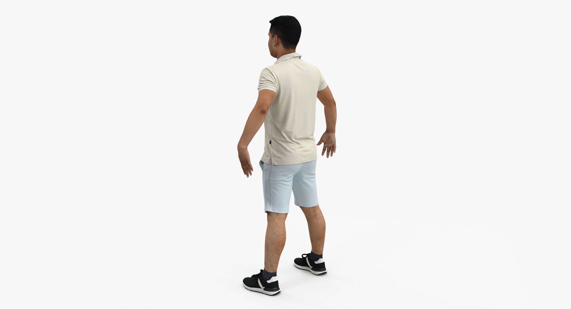 3D Koa Casual Summer A Pose - TurboSquid 1975594