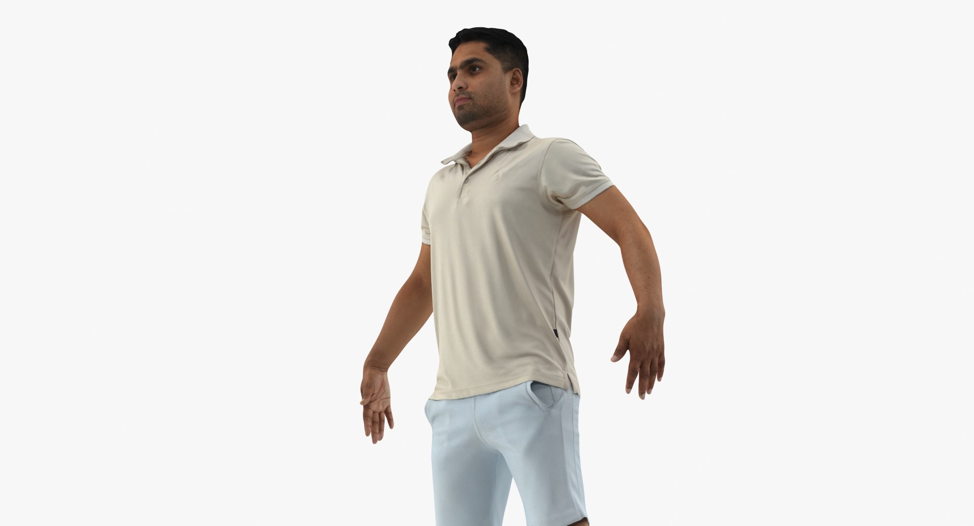 3D Koa Casual Summer A Pose - TurboSquid 1975594