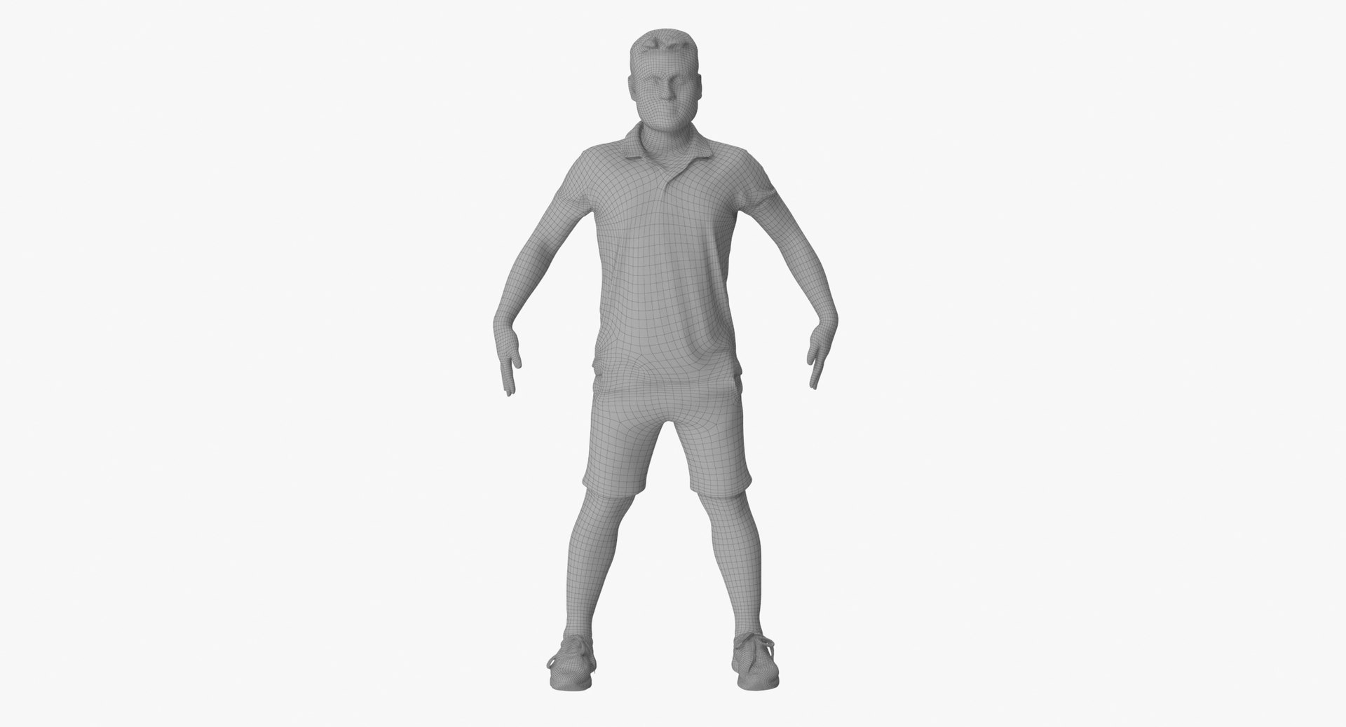3D Koa Casual Summer A Pose - TurboSquid 1975594