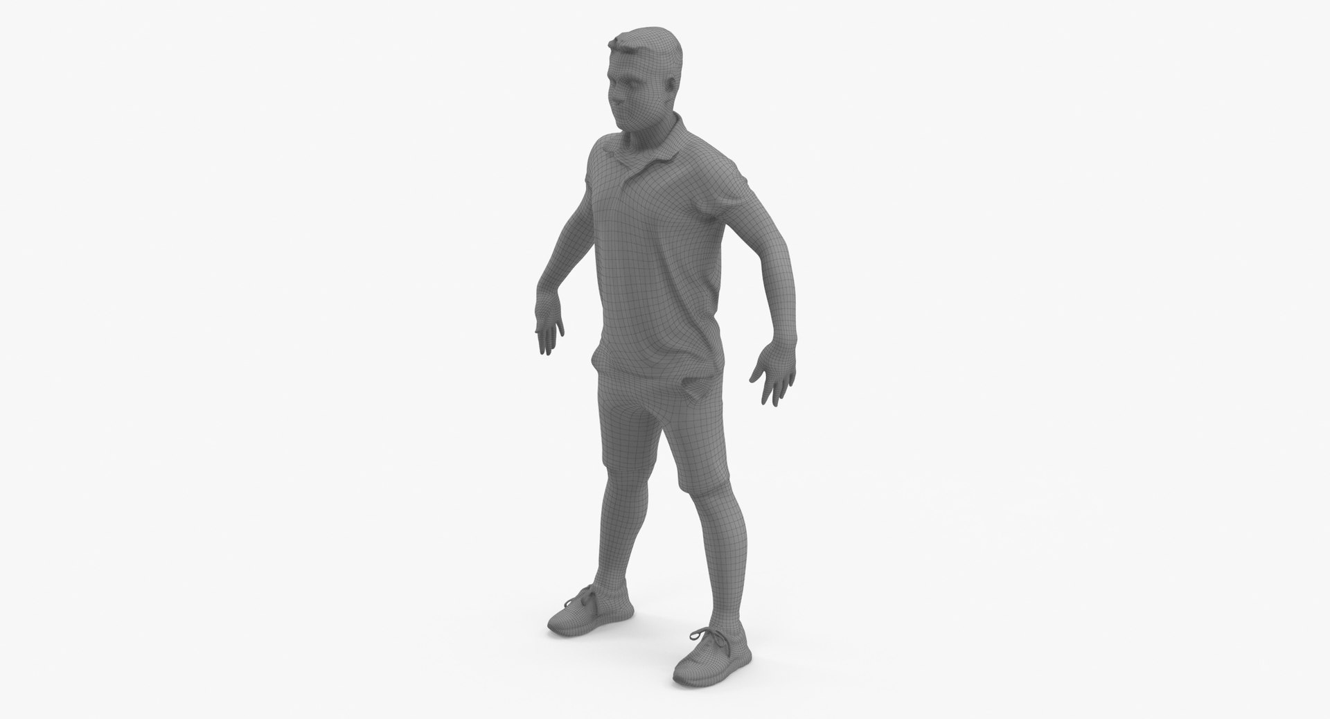 3D Koa Casual Summer A Pose - TurboSquid 1975594