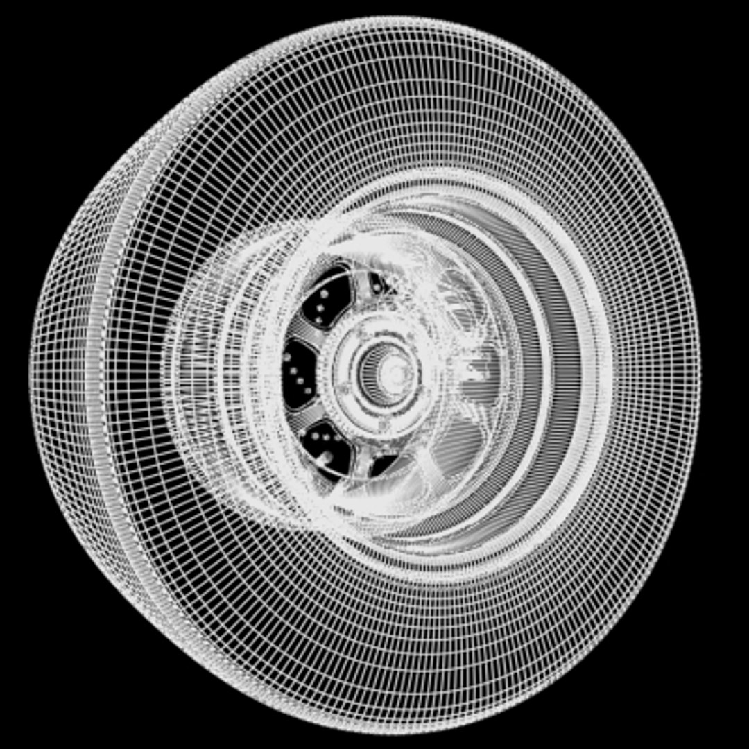 3d Model Nascar Racing Wheel