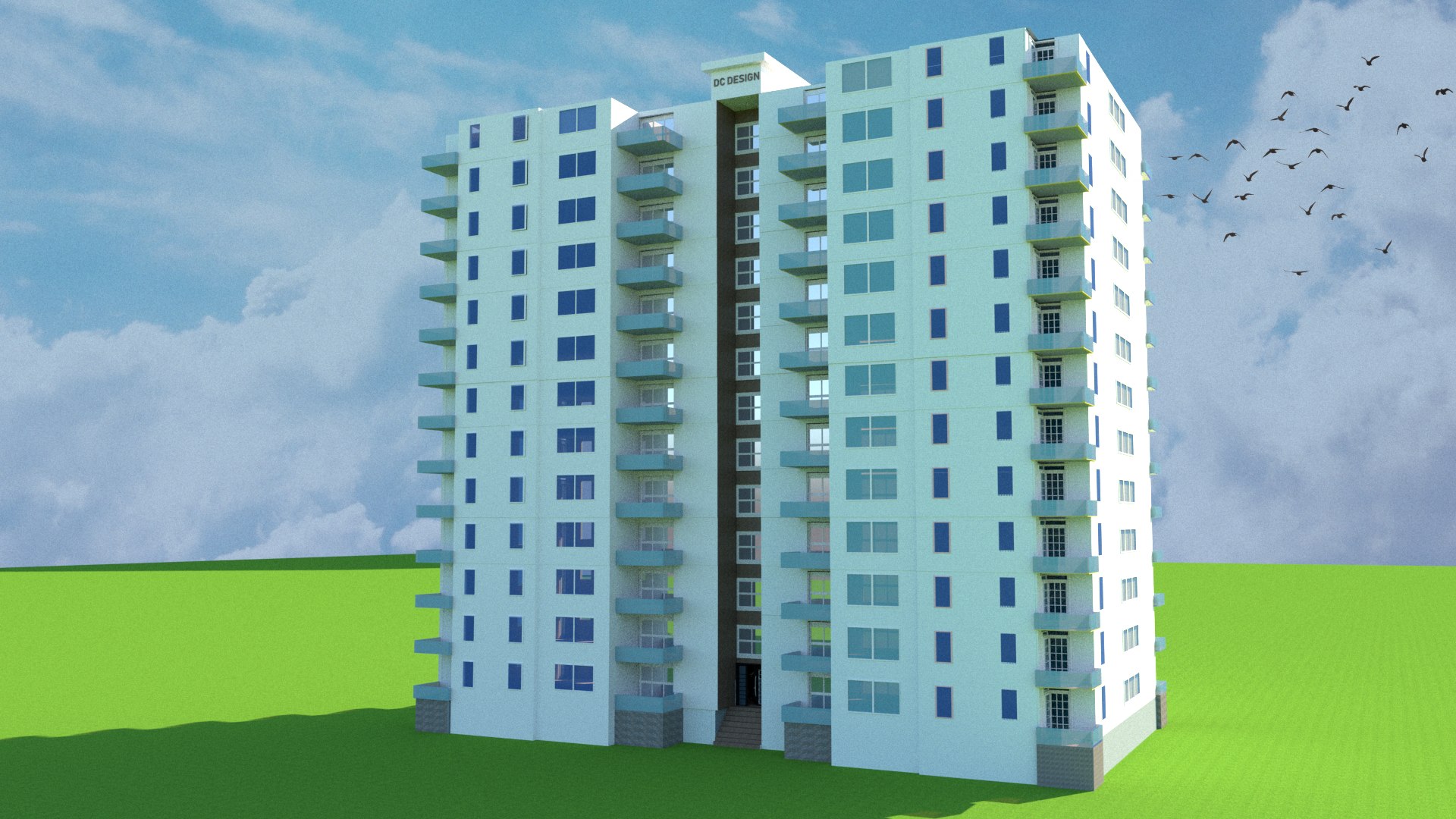 3D Model Building Floor - TurboSquid 1316557