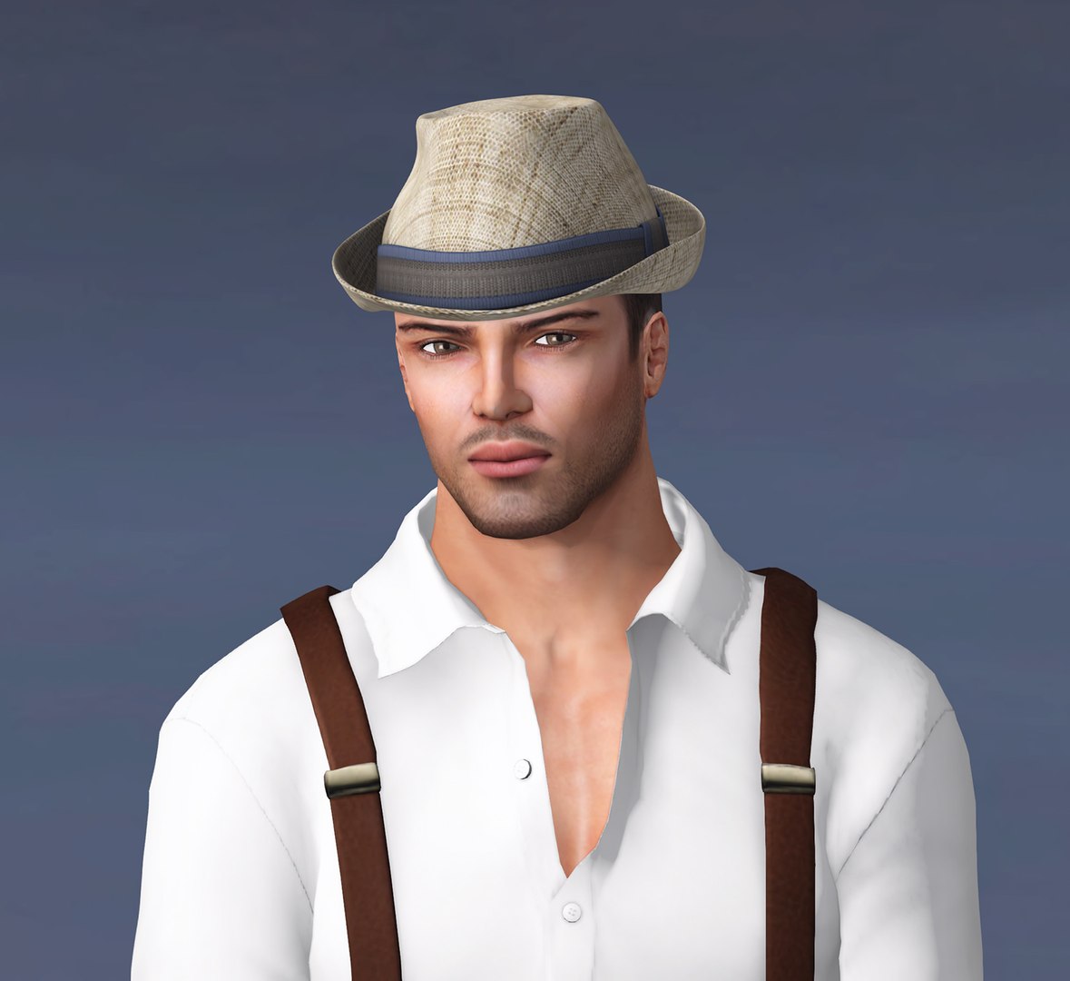 3D Fedora Hat V2 - TurboSquid 1739105