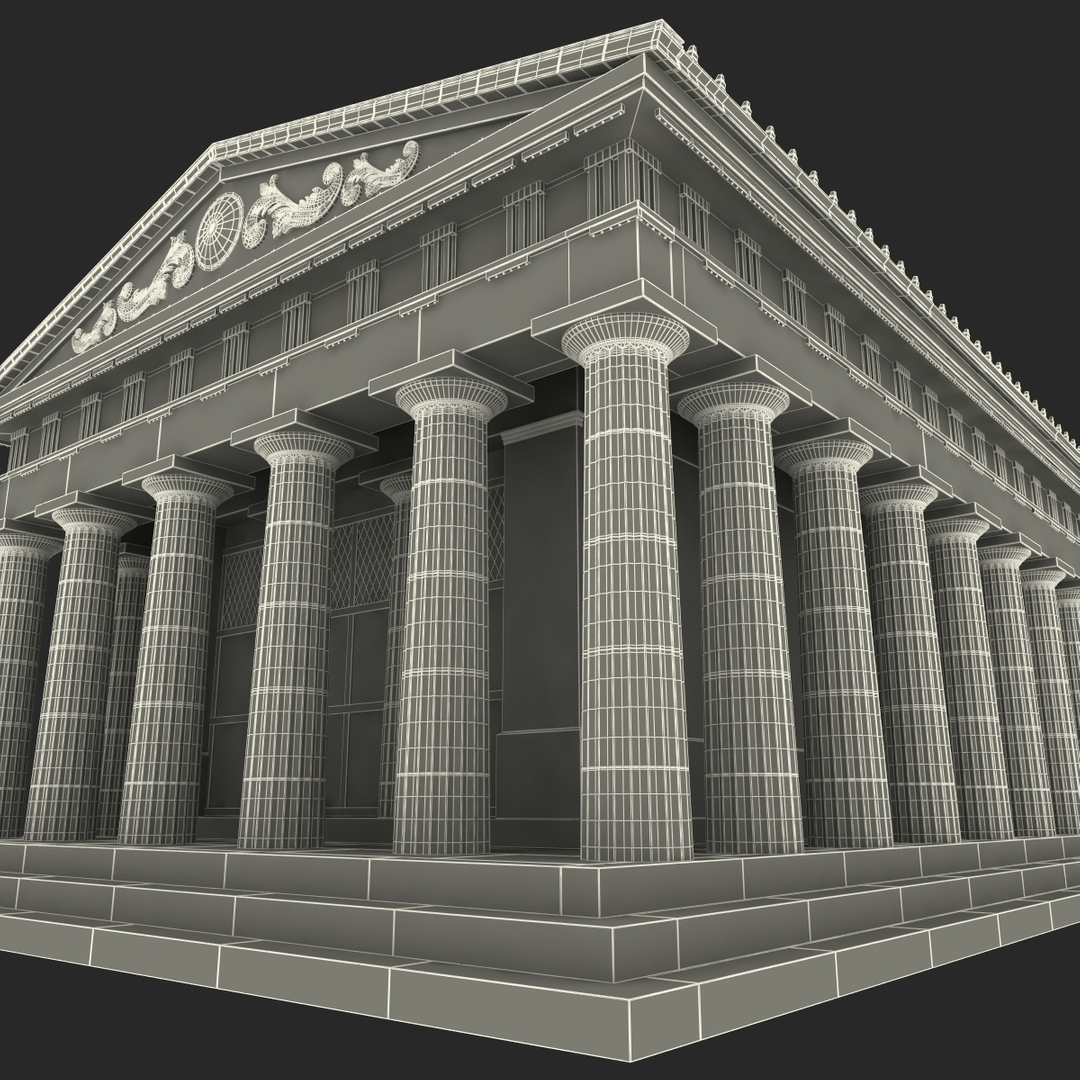 Greek Temple Obj