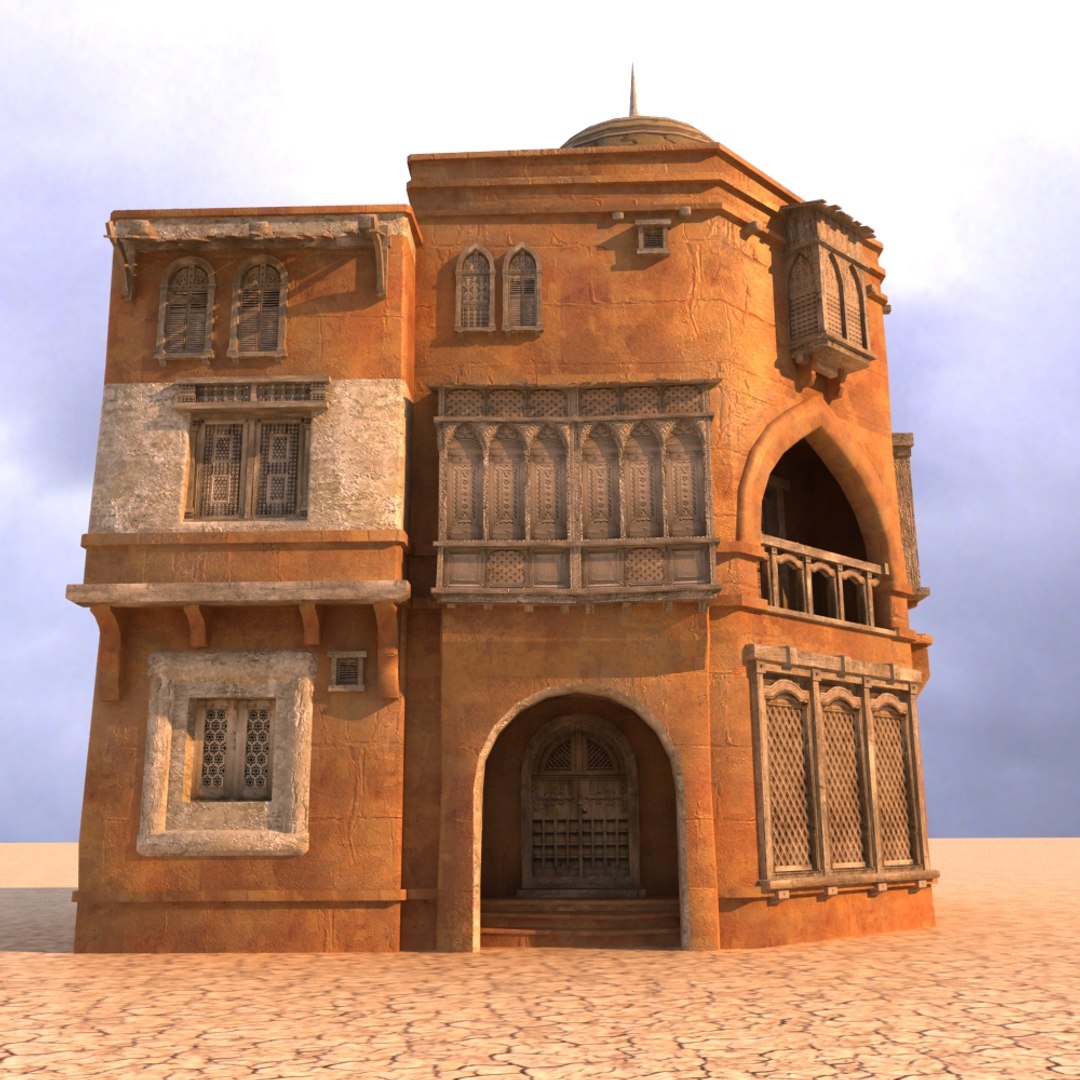 3D Arabian House - TurboSquid 1440861