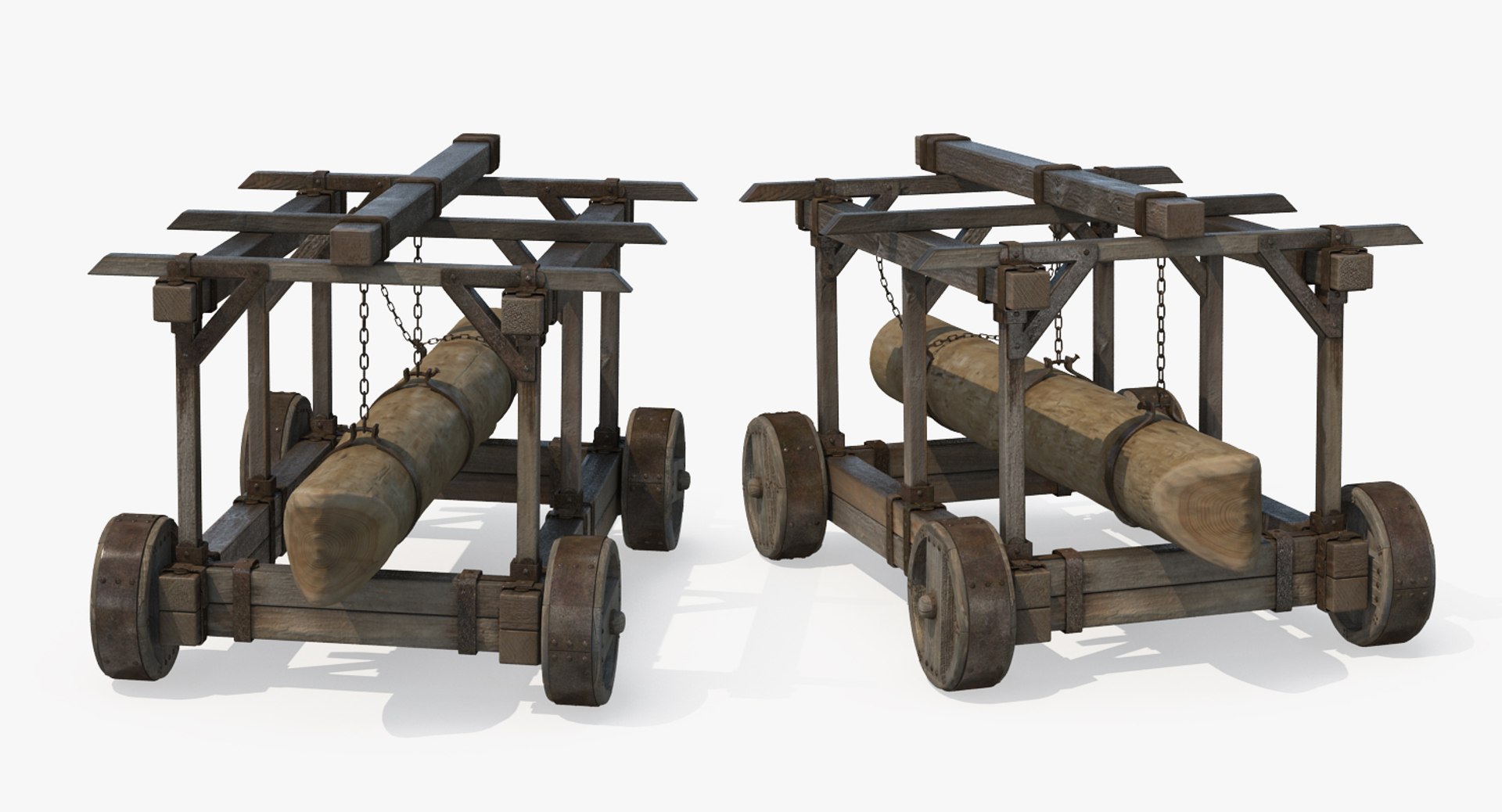 3D Battering Ram Modeled Model - TurboSquid 1151750