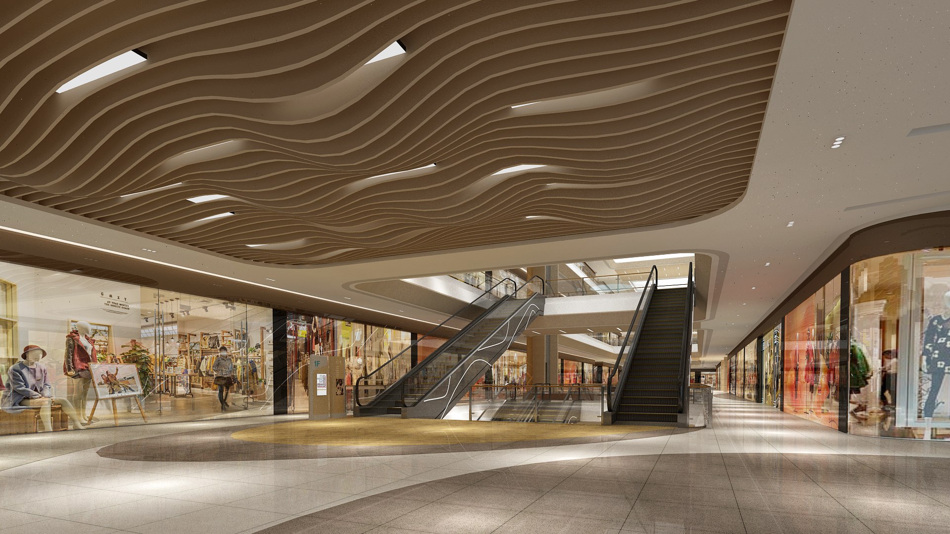 3D Model Shopping Mall Collection 04 - TurboSquid 2097504