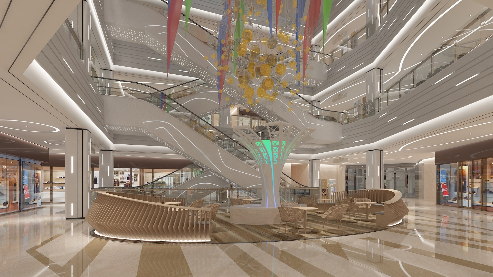 3D model Shopping Mall Collection 04 - TurboSquid 2097504