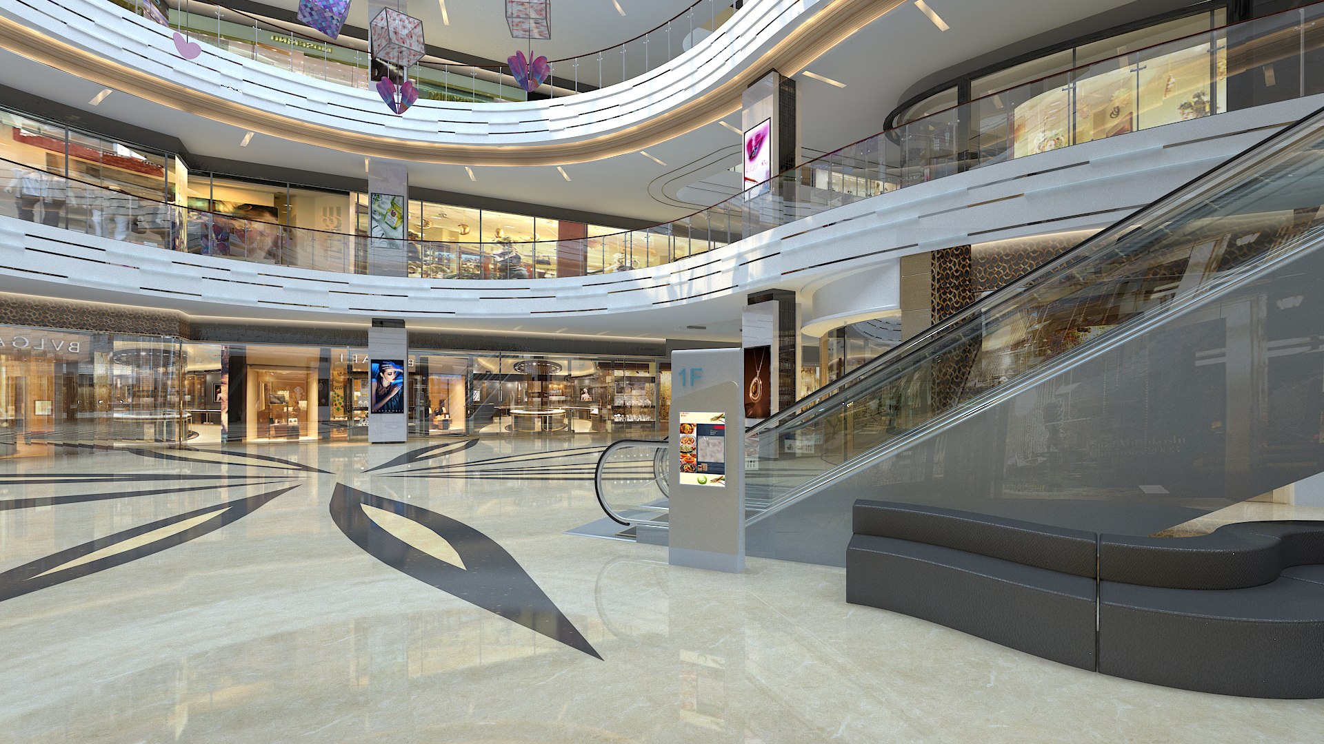 3D model Shopping Mall Collection 04 - TurboSquid 2097504