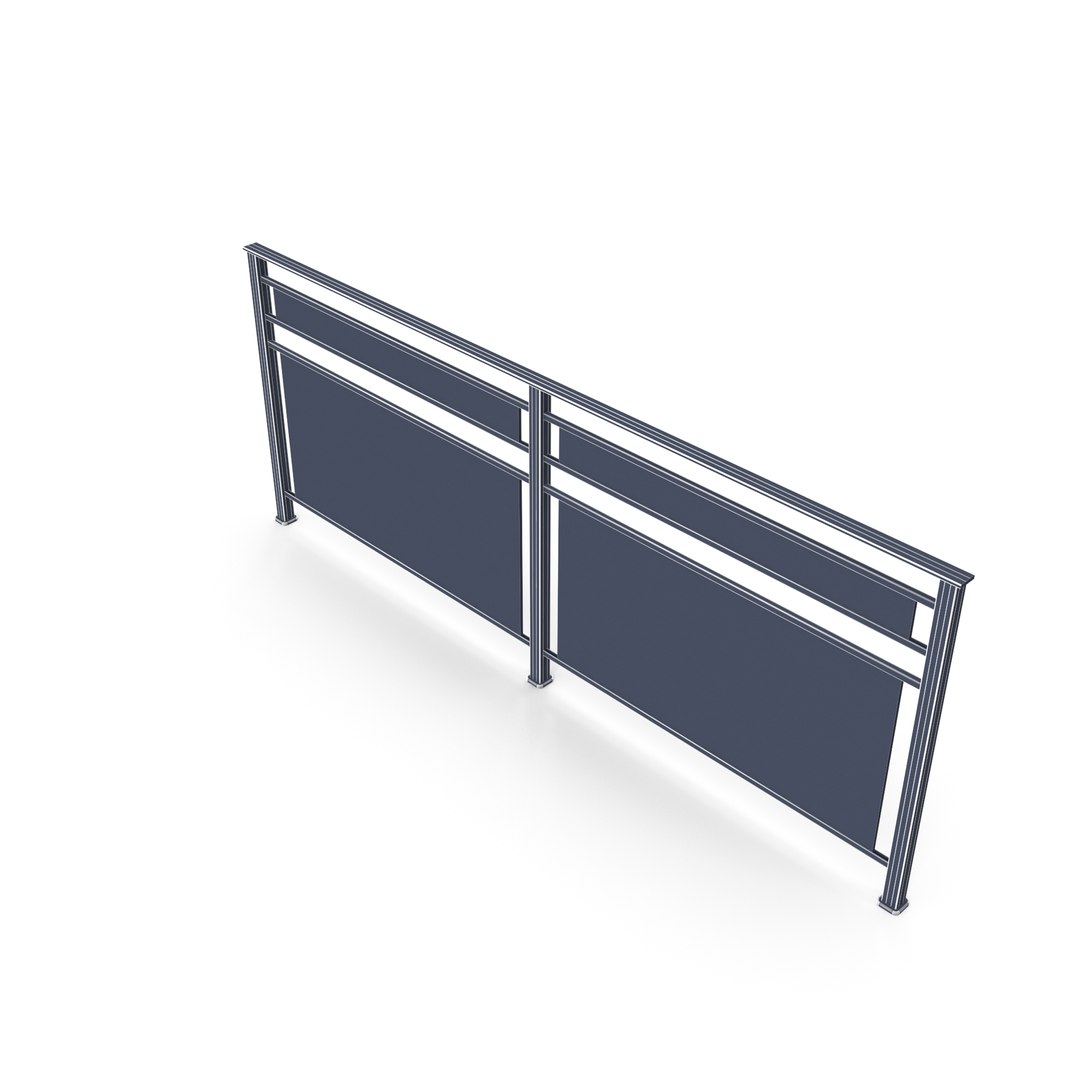 Railing Model - TurboSquid 1961872