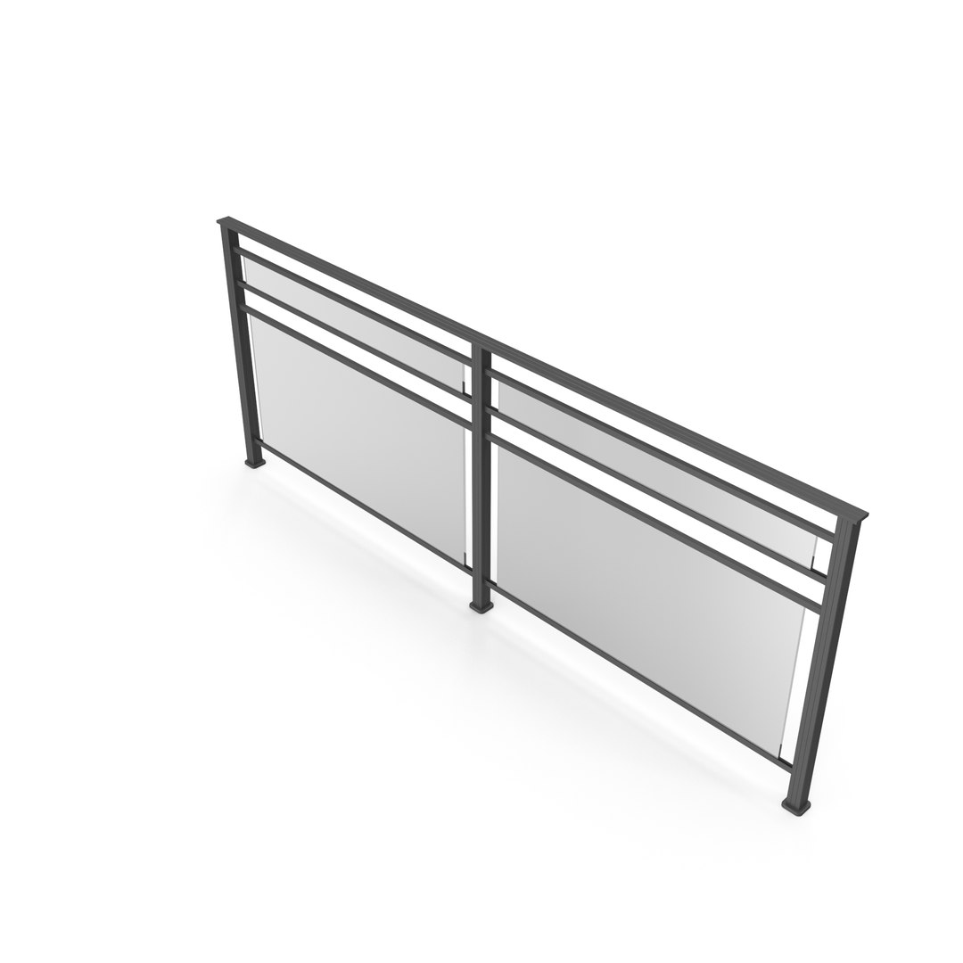 Railing Model - TurboSquid 1961872