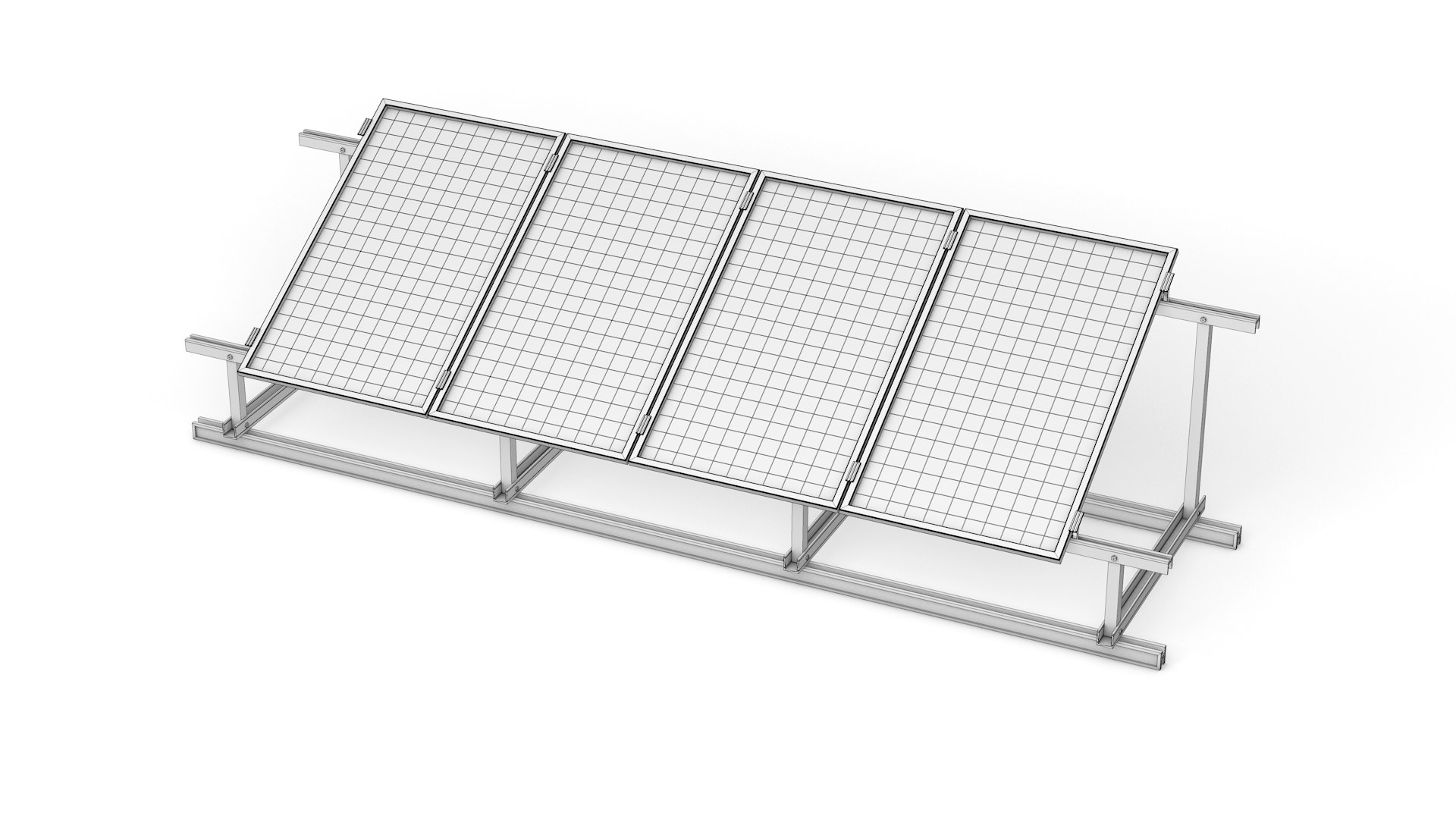 Solar Cell 3D Model - TurboSquid 1778920