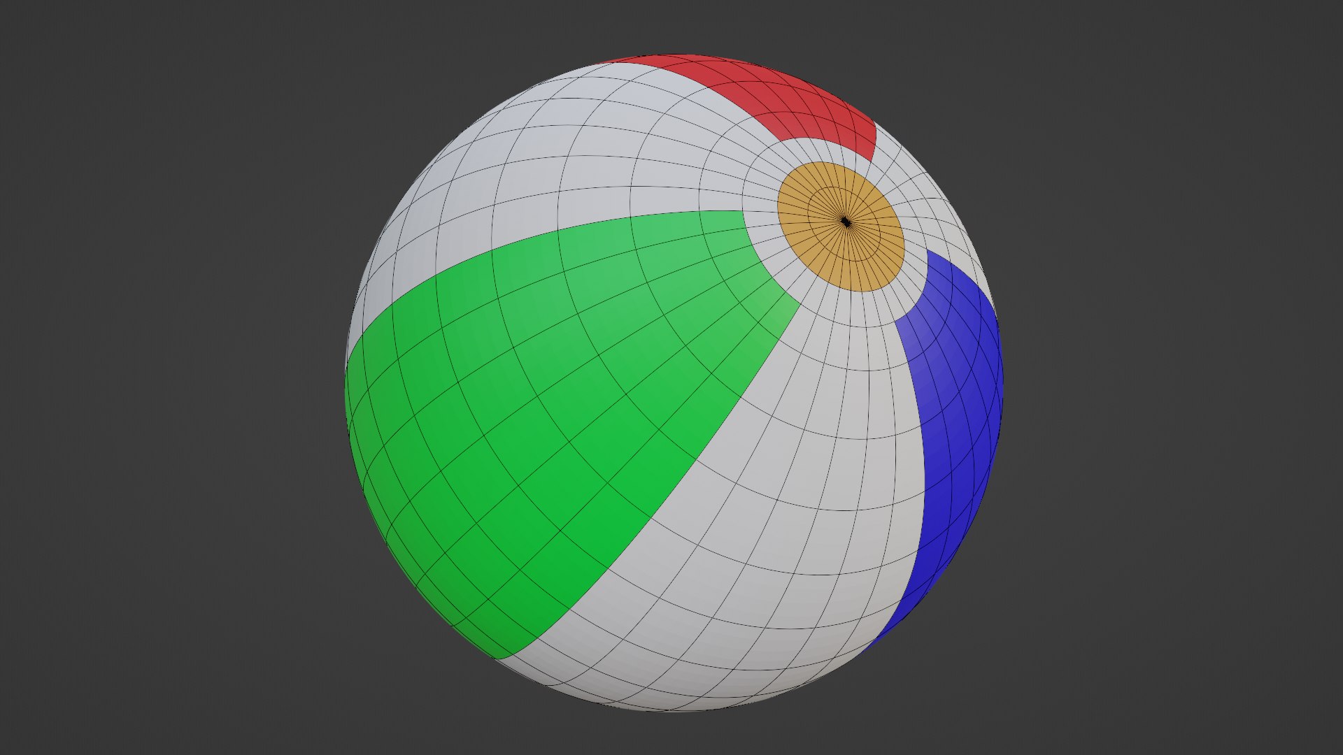 3D Beach Ball Model - TurboSquid 2067054
