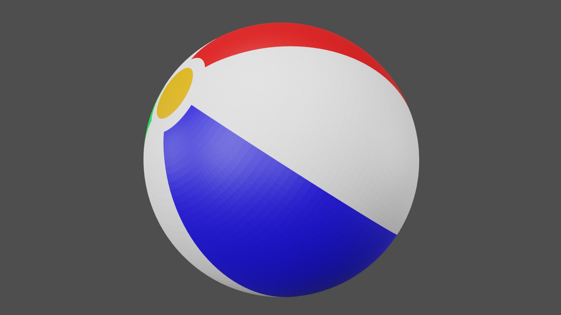 3D Beach Ball Model - TurboSquid 2067054