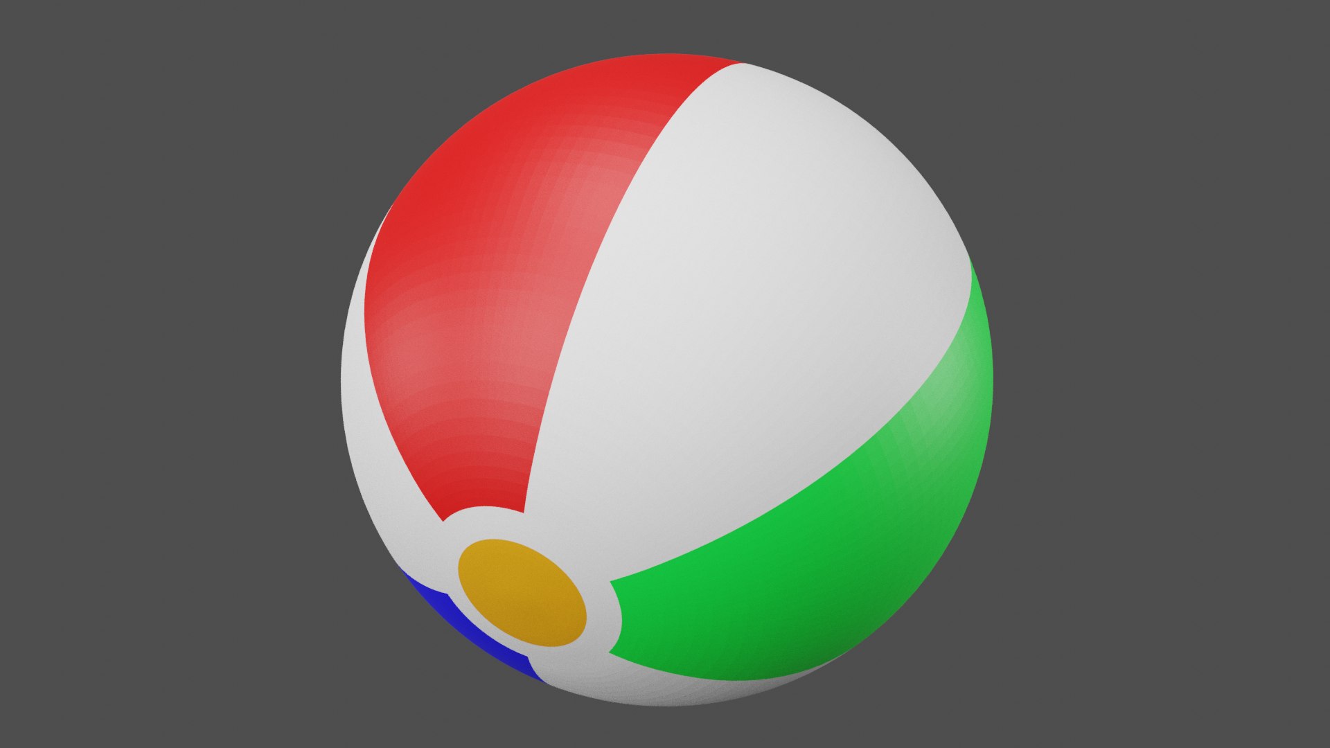 3D Beach Ball Model - TurboSquid 2067054