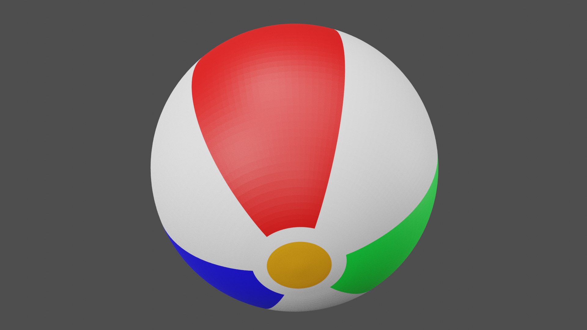3D Beach Ball Model - TurboSquid 2067054