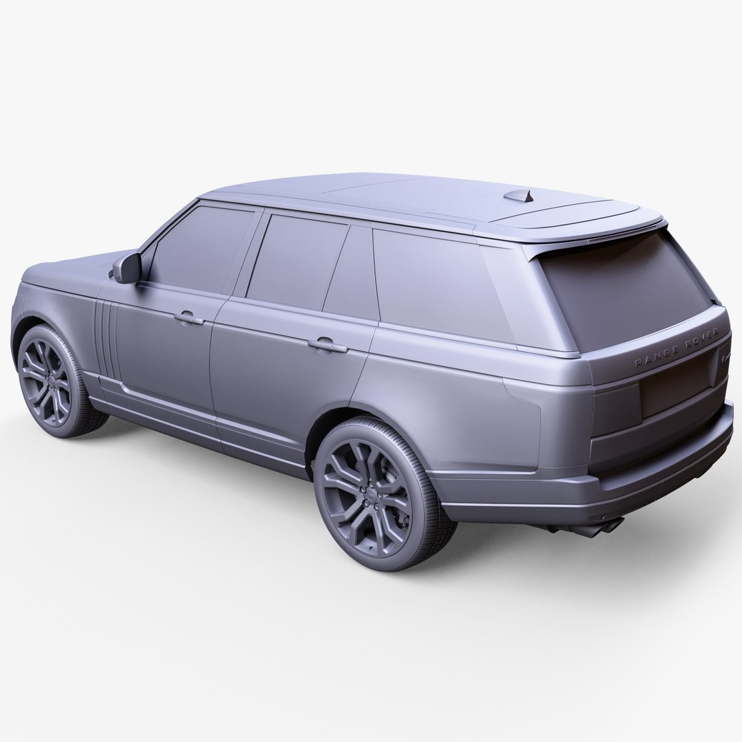 3D Range Rover SVG Dynamic 2017 - TurboSquid 2190733