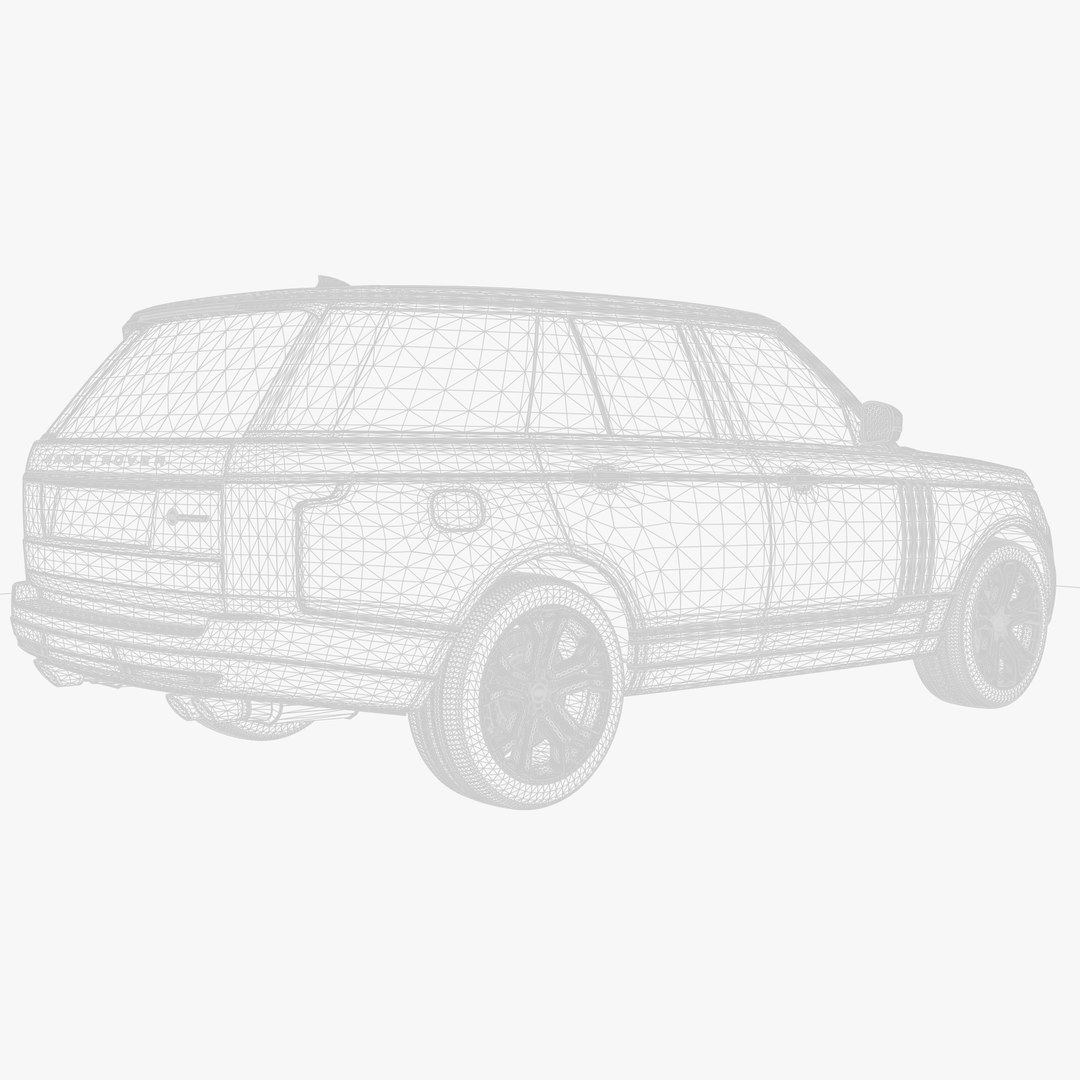 3D Range Rover SVG Dynamic 2017 - TurboSquid 2190733