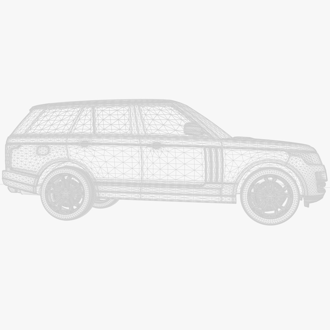 3D Range Rover SVG Dynamic 2017 - TurboSquid 2190733