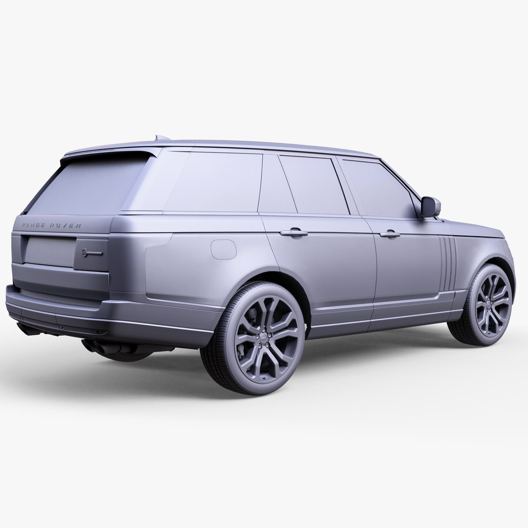 3D Range Rover SVG Dynamic 2017 - TurboSquid 2190733