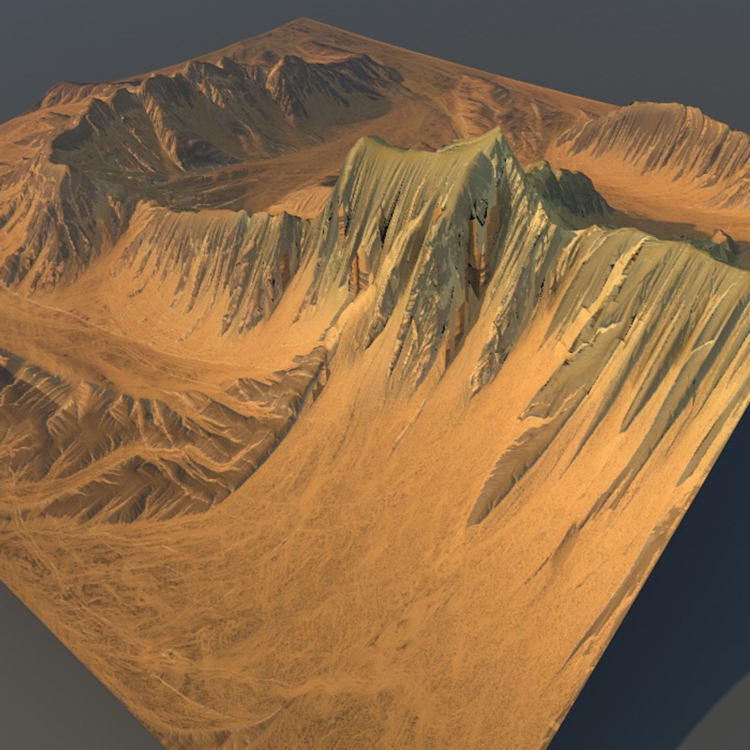 3d Mountain Terrain