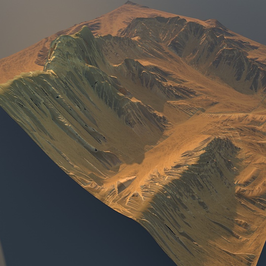3d Mountain Terrain