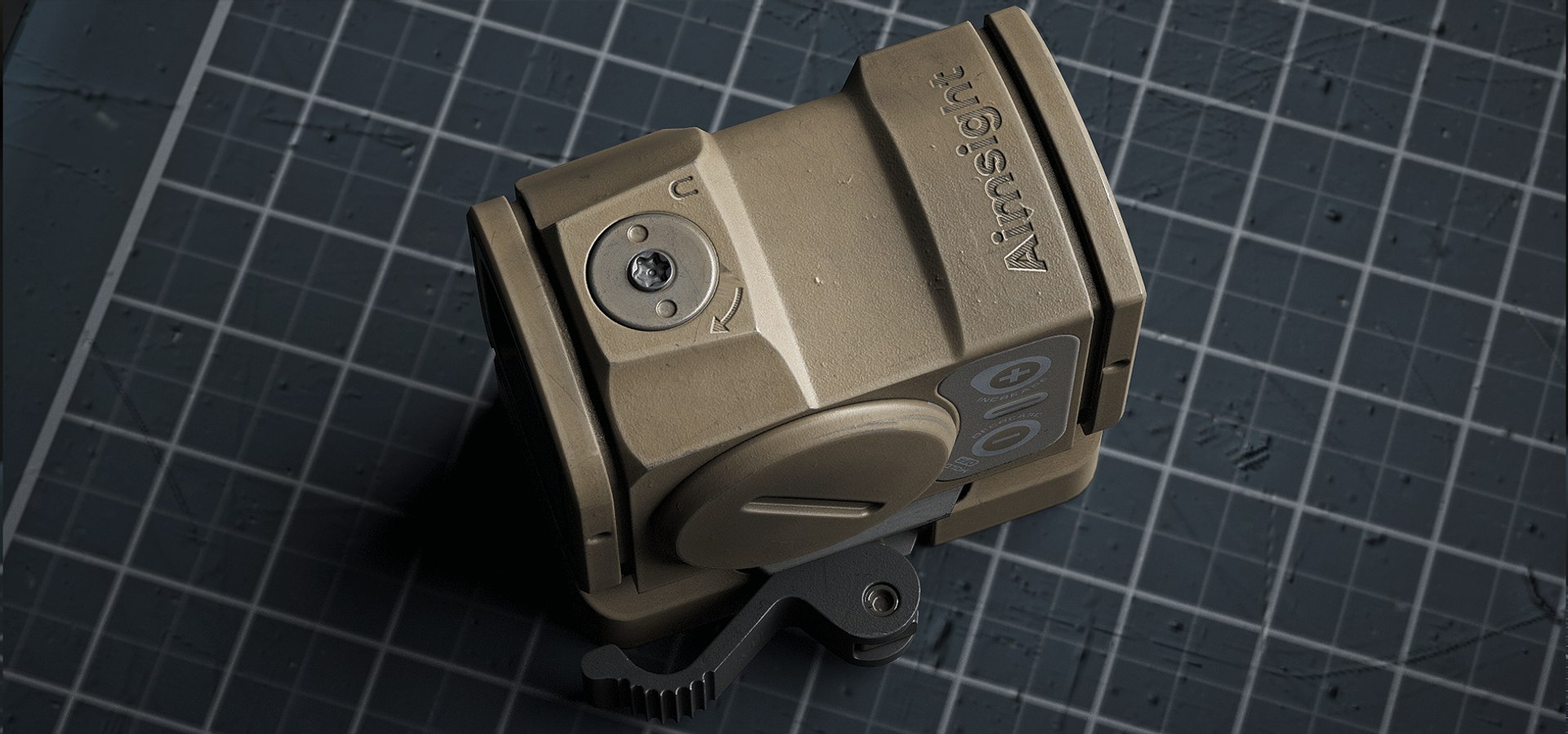 3D Aimpoint ACRO Sand - Replica GameReady Low-poly - TurboSquid 2069218