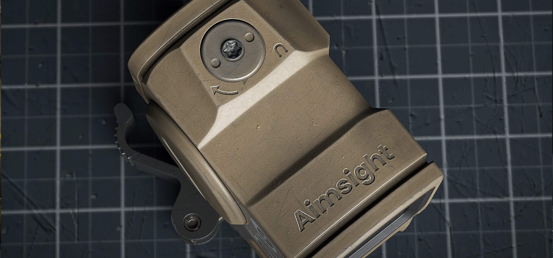 3D Aimpoint ACRO Sand - Replica GameReady Low-poly - TurboSquid 2069218