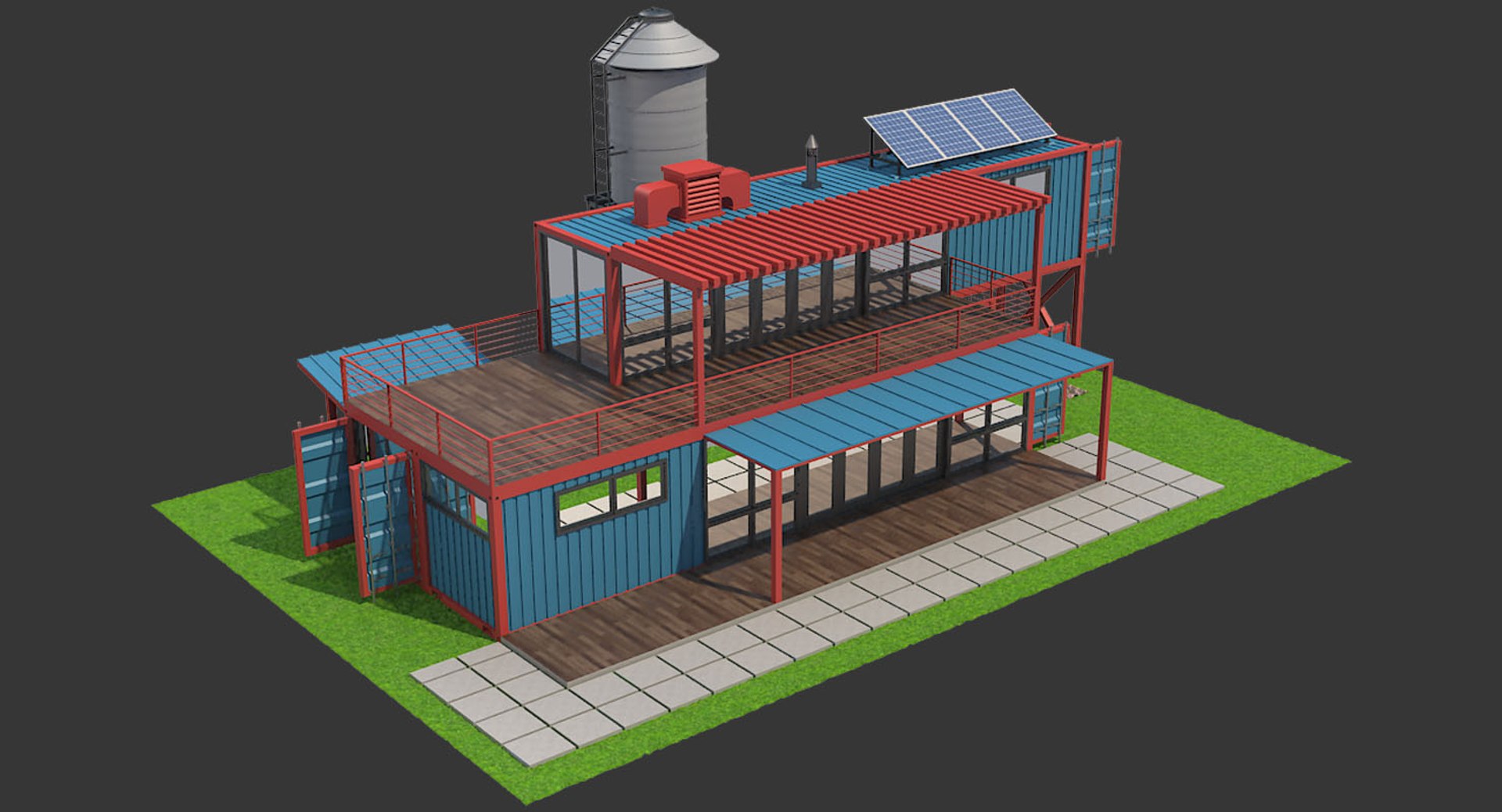 3D model container - TurboSquid 1164700