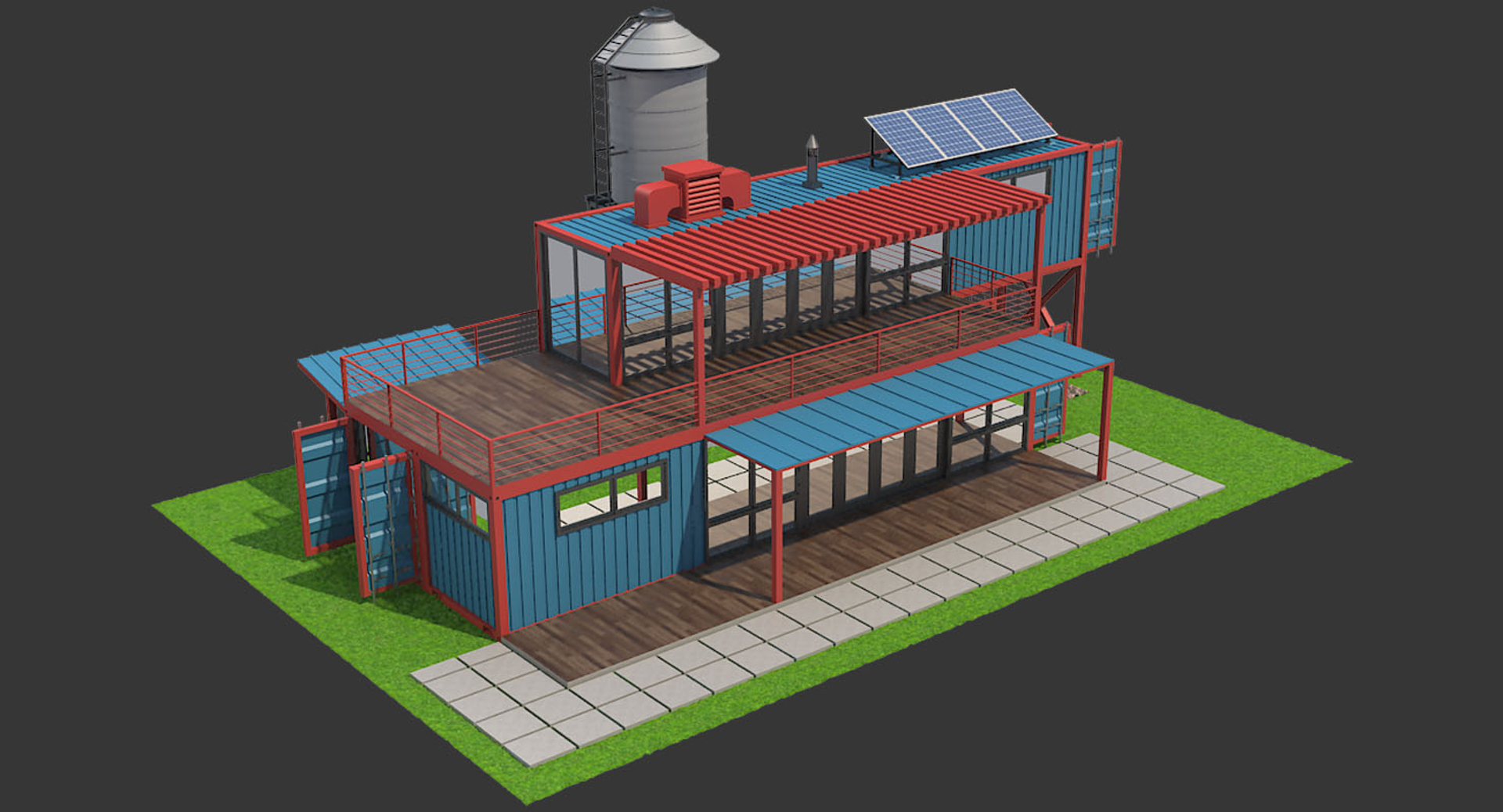 3D model container - TurboSquid 1164700