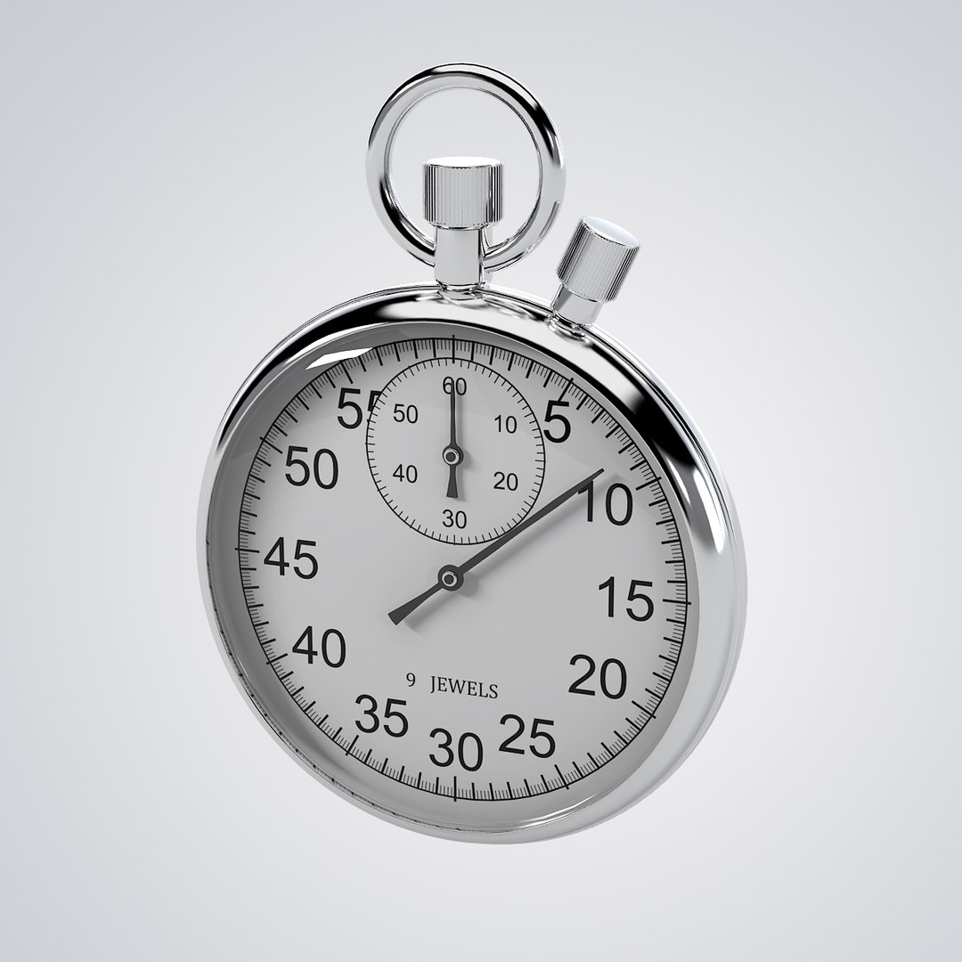 Stop Watch 3d Model
