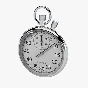 Low Poly Stop Watch 3D Models for Download | TurboSquid