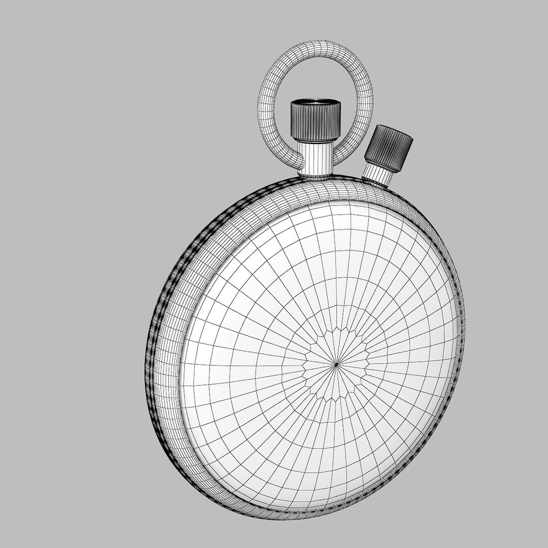 Stop Watch 3d Model
