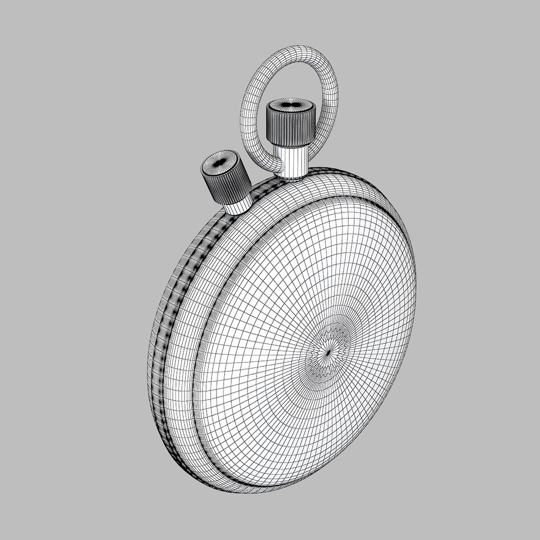 Stop Watch 3d Model