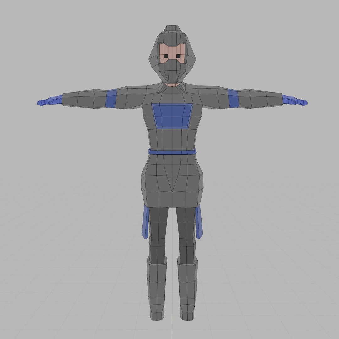 Low Poly Knight Rigged 3 3D model - TurboSquid 2165673