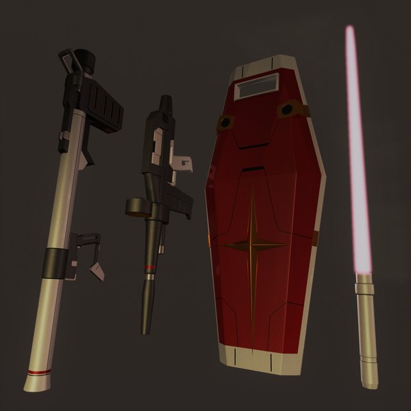 sabre 3d model