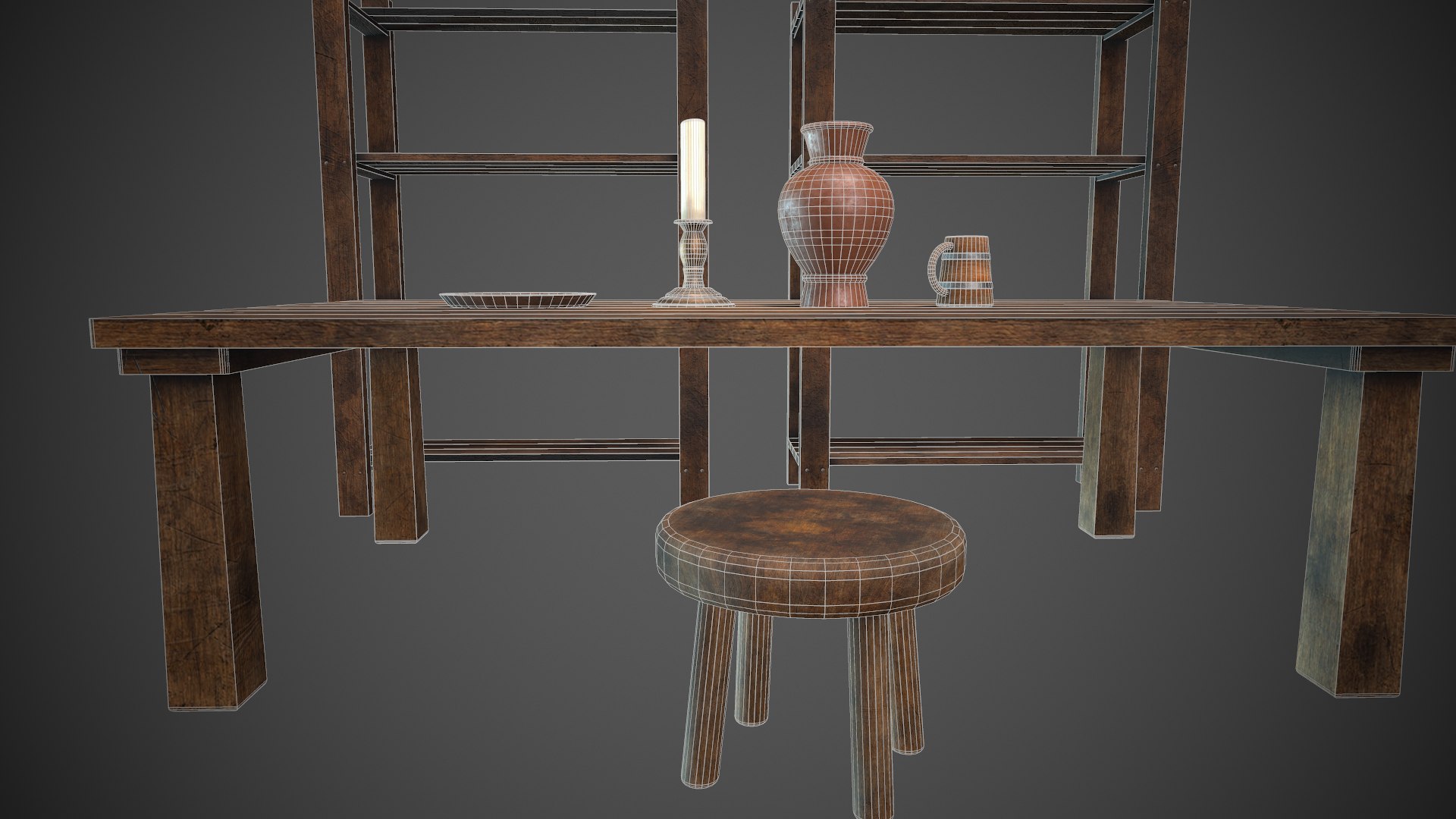 3D Tavern Set - TurboSquid 1656703