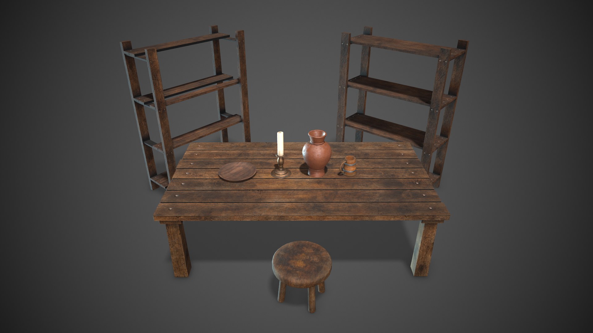 3D Tavern Set - TurboSquid 1656703